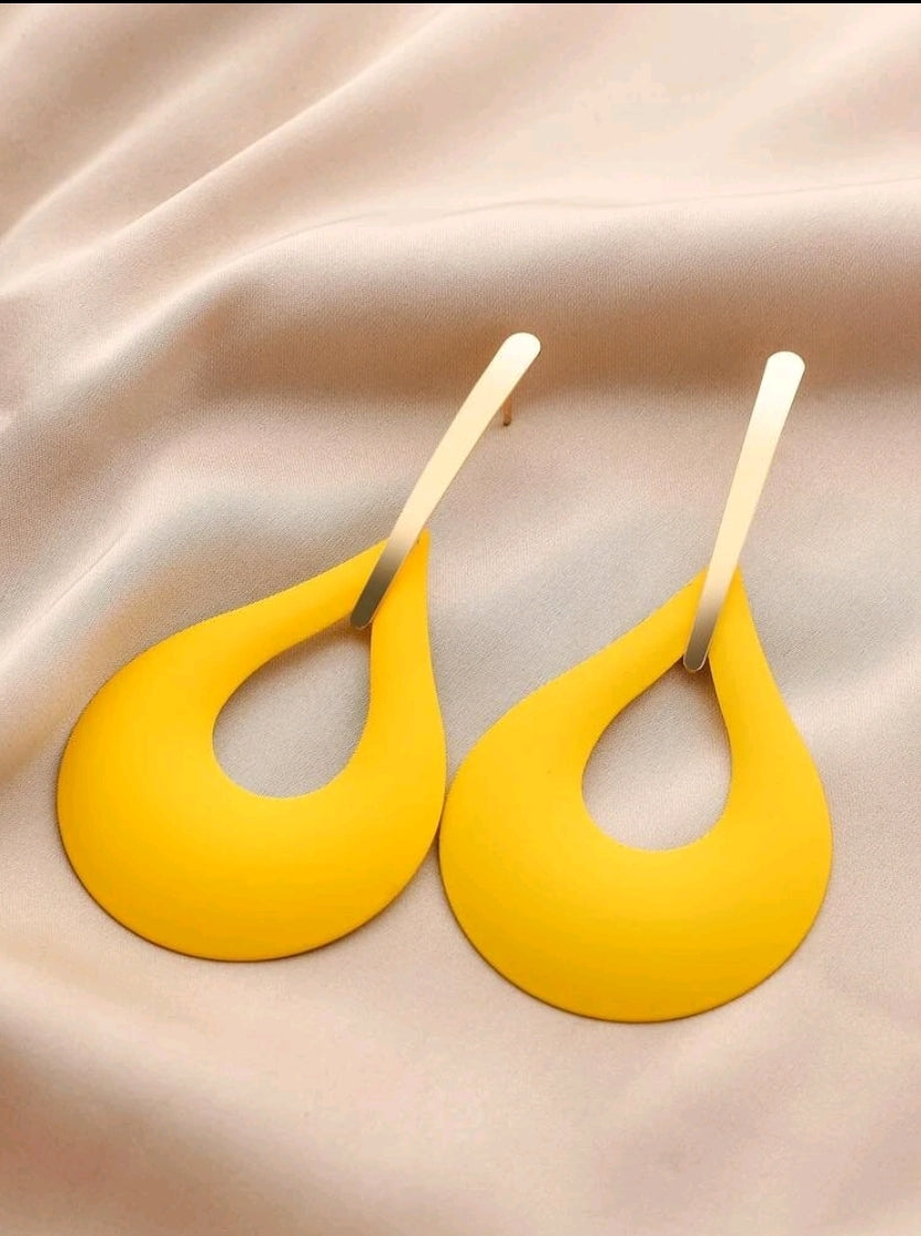 Yellow Tear drop – Kandee Lou Collection